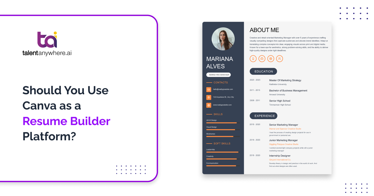 Canva Resume Builder Review : What Recruiters See